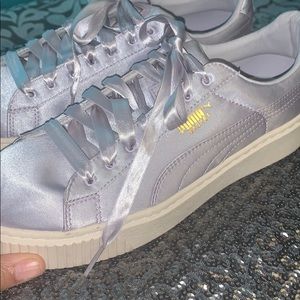 Puma | Shoes | Pale Lilac Puma Sneaker | Poshmark